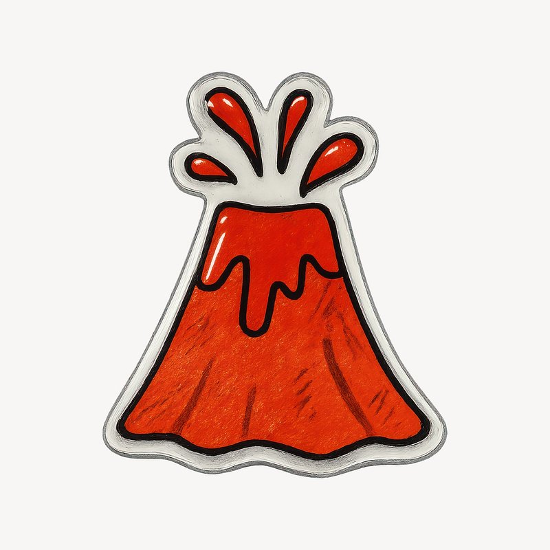 Cartoon Volcano Images | Free Photos, PNG Stickers, Wallpapers ...