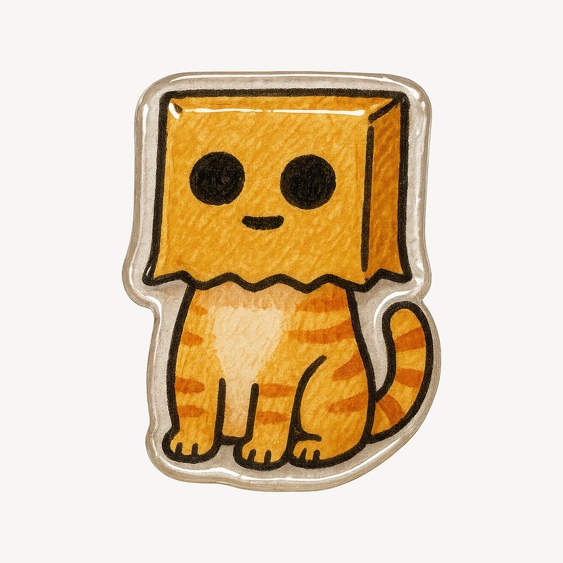 Funny Cat Drawing Background Cute Images | Free Photos, PNG Stickers ...