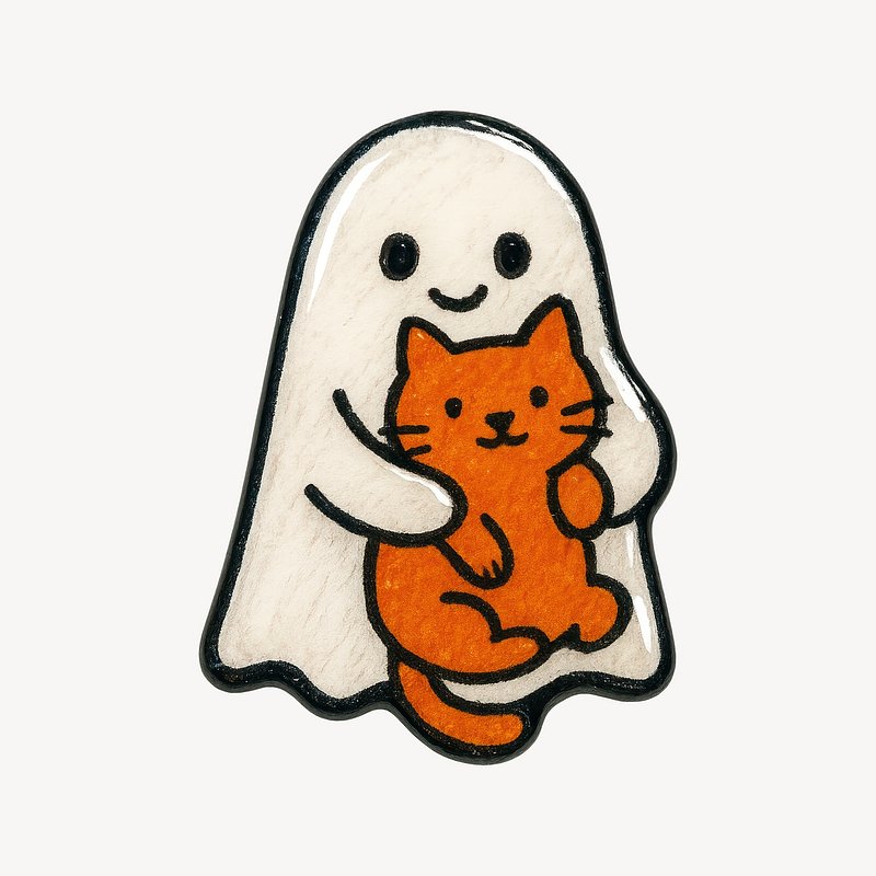 Ghost+cartoon Aesthetic Images | Free Photos, PNG Stickers, Wallpapers ...