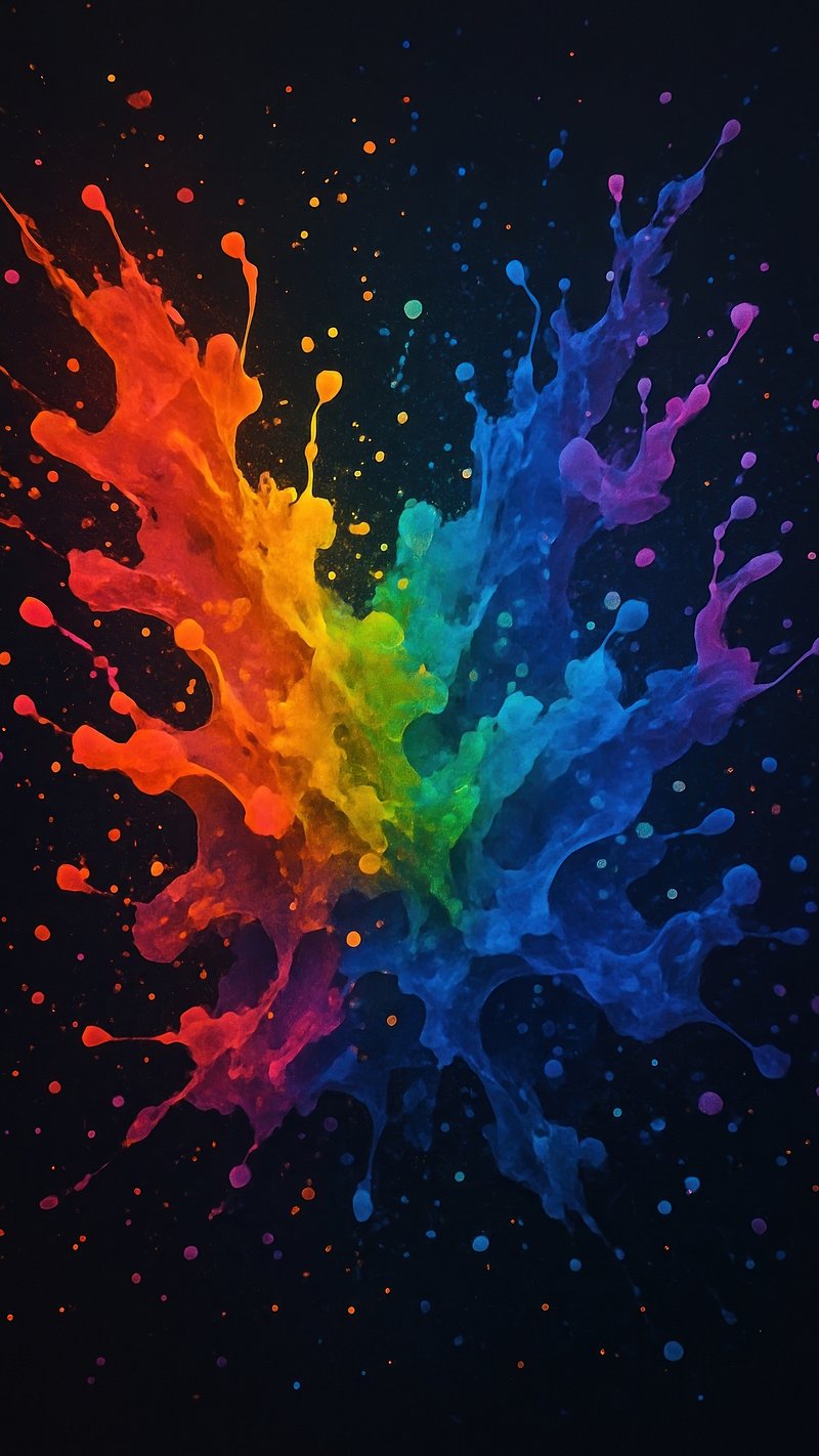Rainbow+splash+effect Design Images | Free Photos, PNG Stickers ...