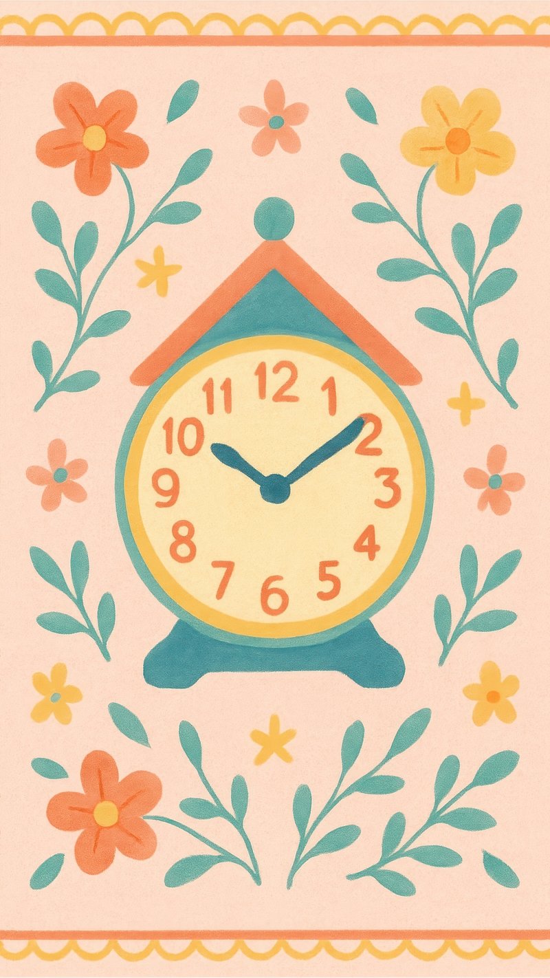 Iphone Wallpaper Clock Vintage Design Lockscreen Images | Download Free ...