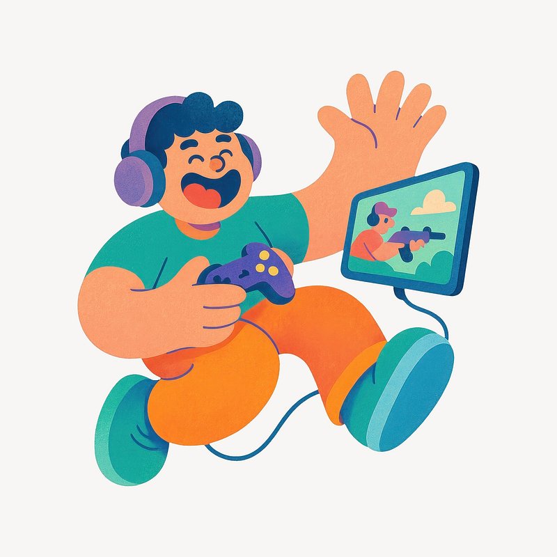 Cartoon Gamer Images | Free Photos, PNG Stickers, Wallpapers ...