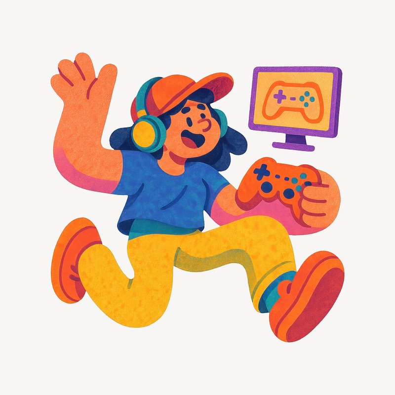 Cartoon Gamer Images | Free Photos, PNG Stickers, Wallpapers ...