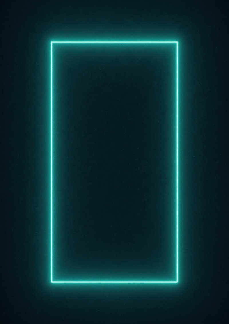 Rectangle Neon Frame Wallpaper Images | Free Photos, PNG Stickers ...