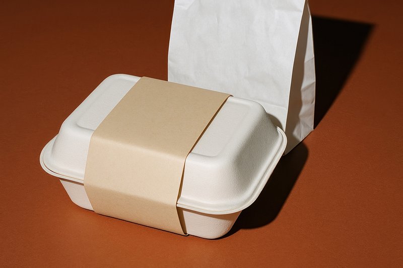 Elegant restaurant paper bag mockup | Free PSD Mockup - rawpixel