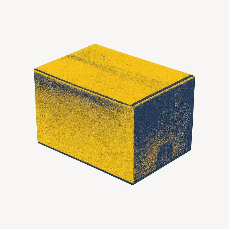 PNG Vintage red blue box | Free PNG - rawpixel