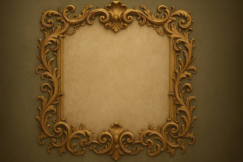 Baroque Border Wallpaper Design Images | Free Photos, PNG Stickers ...