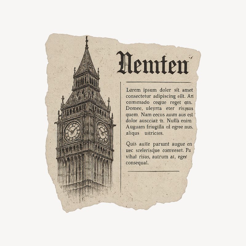 Big Ben Vintage PNG Images | Free Photos, PNG Stickers, Wallpapers ...