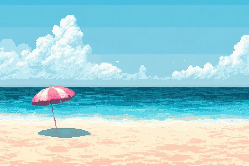 Pixel Art Ocean Images | Free Photos, PNG Stickers, Wallpapers ...