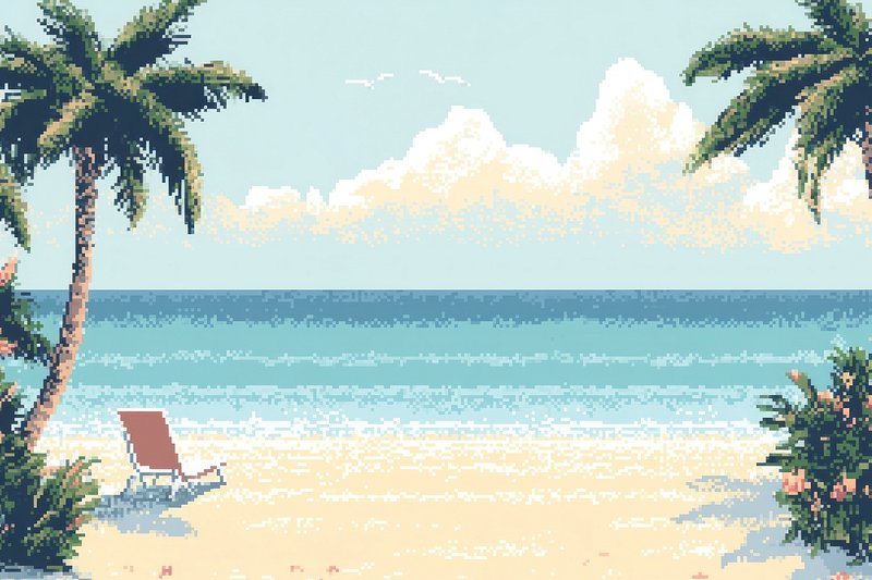 Pixel Art Ocean Images | Free Photos, PNG Stickers, Wallpapers ...