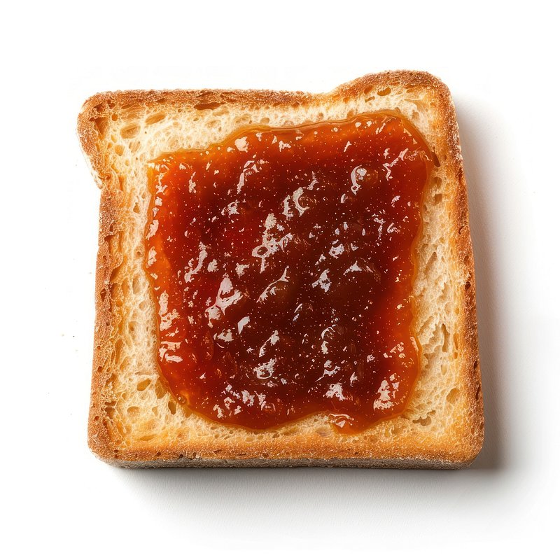 PNG Cottagecore jam bread toast | Free PNG - rawpixel