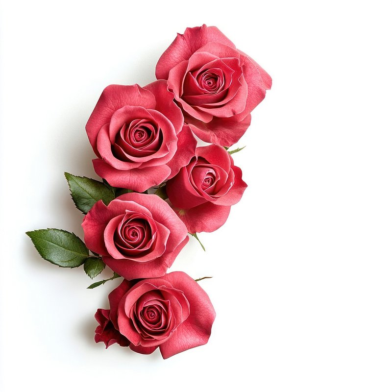 Red Rose Border PNG Images | Free Photos, PNG Stickers, Wallpapers ...