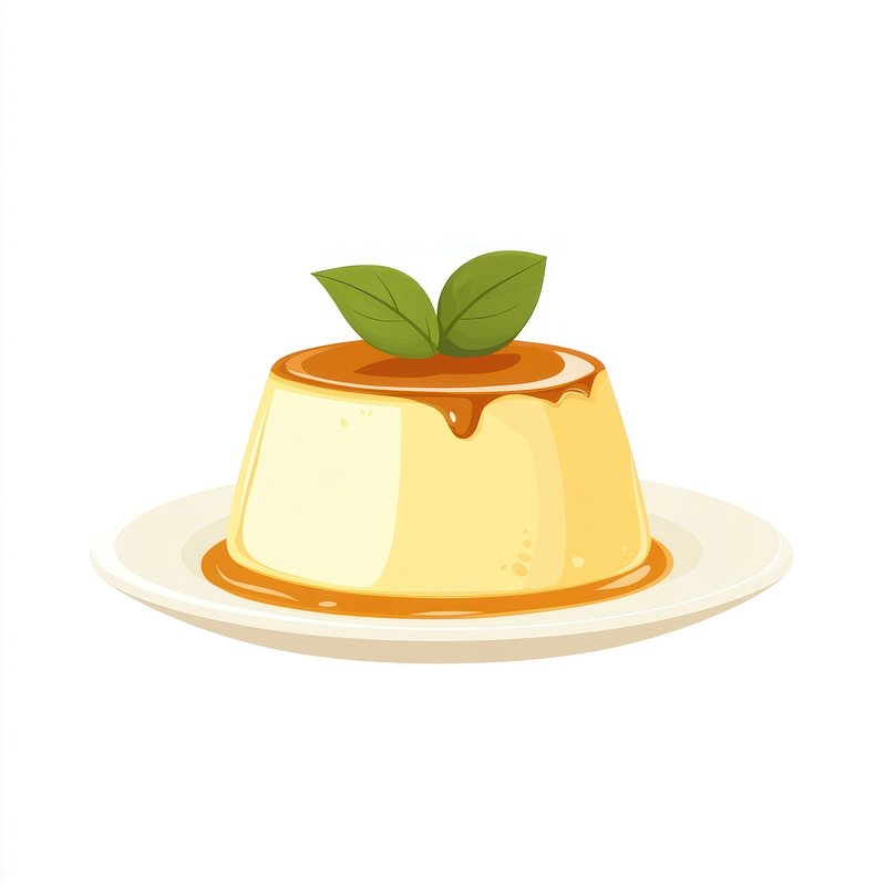 Caramel Pudding PNG Images | Free Photos, PNG Stickers, Wallpapers ...