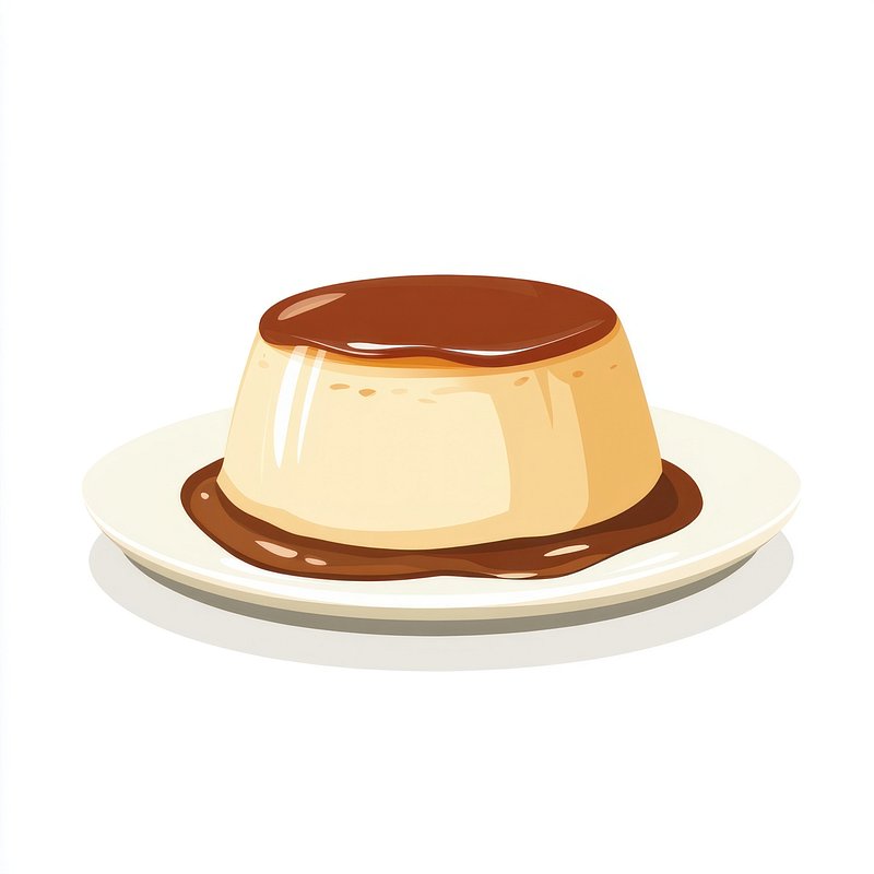 Caramel Pudding PNG Images | Free Photos, PNG Stickers, Wallpapers ...