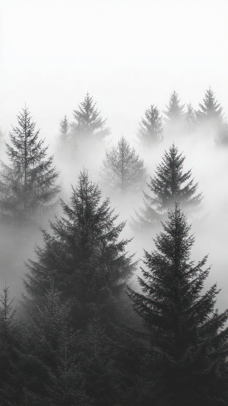 Aesthetic scene forest nature trees | Free Photo - rawpixel