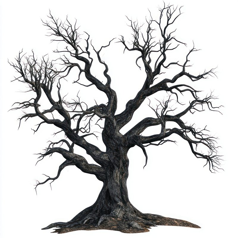 PNG Spooky tree drawing art | Premium PNG - rawpixel