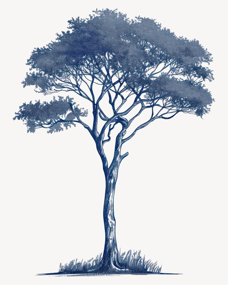 PNG Tree drawing vintage sketch | Free PNG - rawpixel