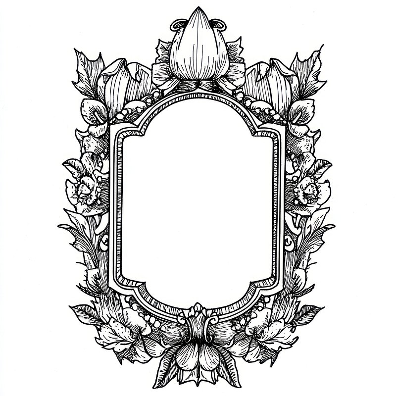 Frame Black And White Designs | Free Vector Graphics, Clip Art, PSD ...