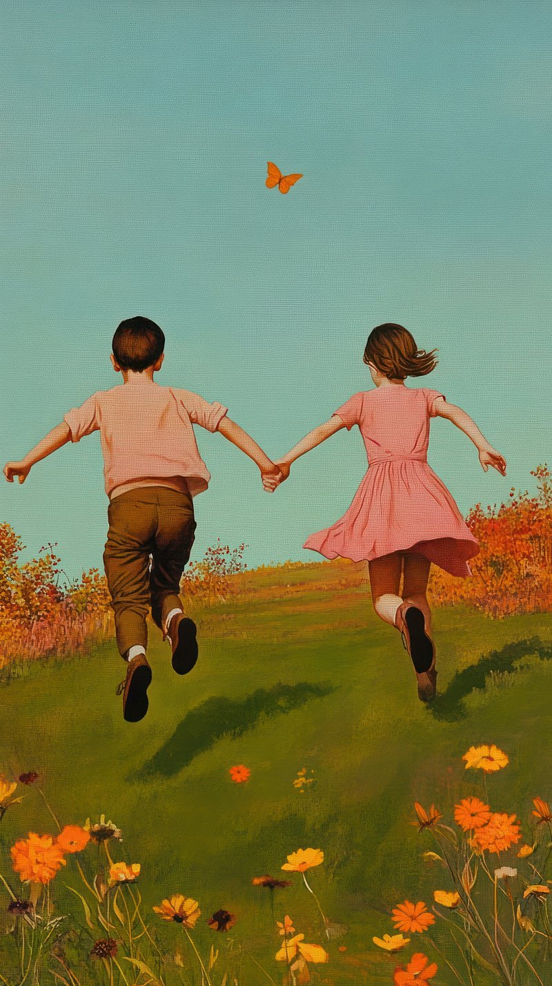 Kids Wallpaper Landscape Sky Blue Background Images | Free Photos, PNG ...