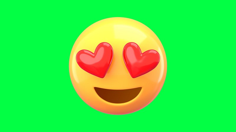 3D heart-eyes emoticon png, love | Premium PNG - rawpixel