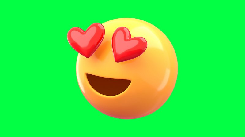 3D heart-eyes emoticon png, love | Premium PNG - rawpixel
