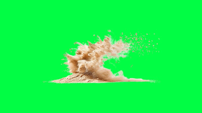 PNG Exploding sand dust effect | Free PNG - rawpixel