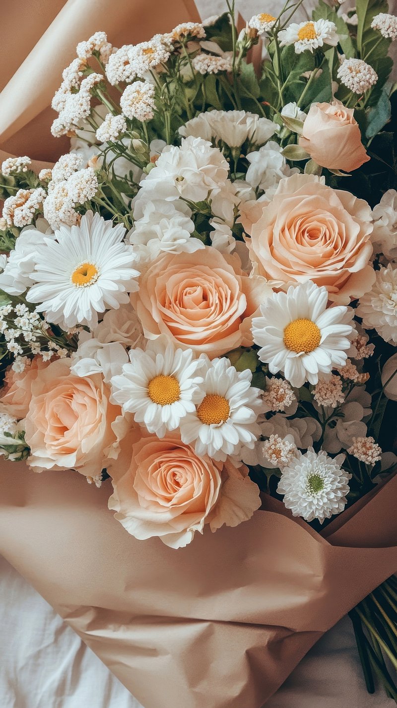 Spring flowers postcard illustration vintage | Free Photo Illustration ...