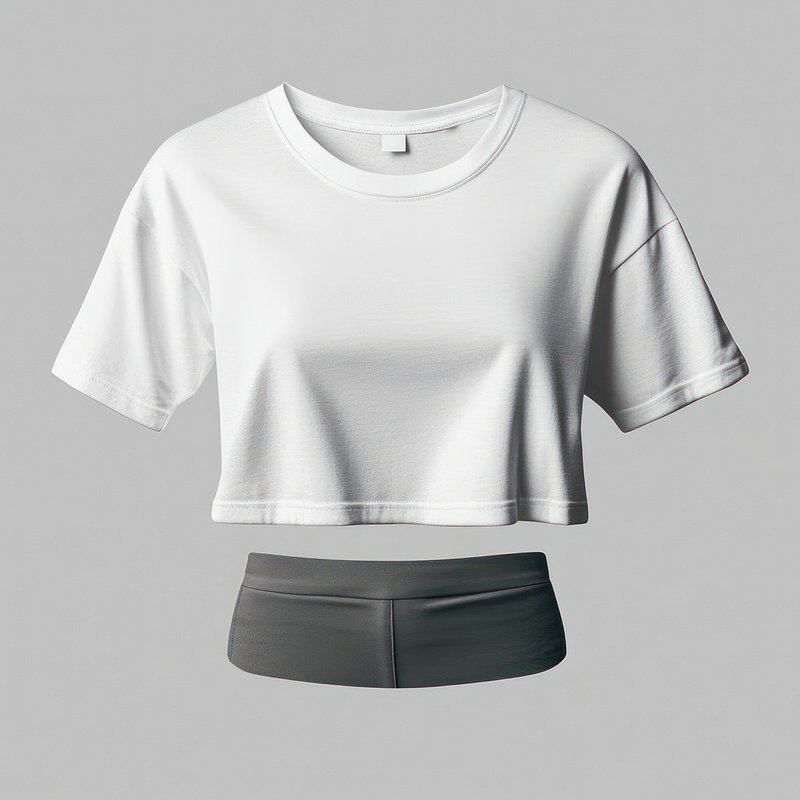 Crop Top Mockup Images | Free PSD, Vector & PNG Apparel Mockups - rawpixel