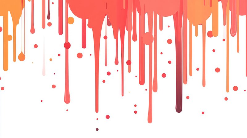 PNG Dripping solid red paint | Free PNG - rawpixel