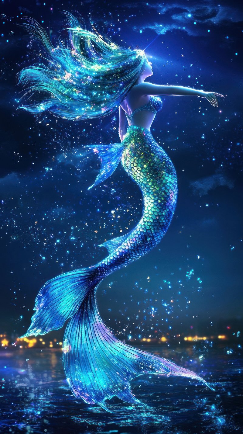 Mermaid Wallpaper Mobile Ocean Images | Free Photos, PNG Stickers ...
