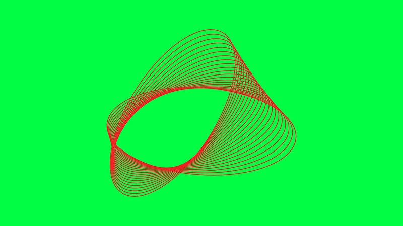 3D abstract red shape transparent | Premium PNG Sticker - rawpixel