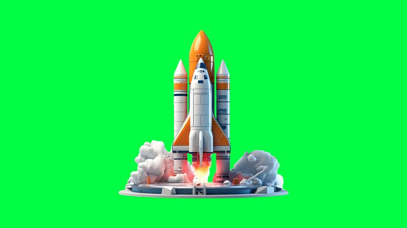 Launching rocket png watercolor object | Premium PNG - rawpixel