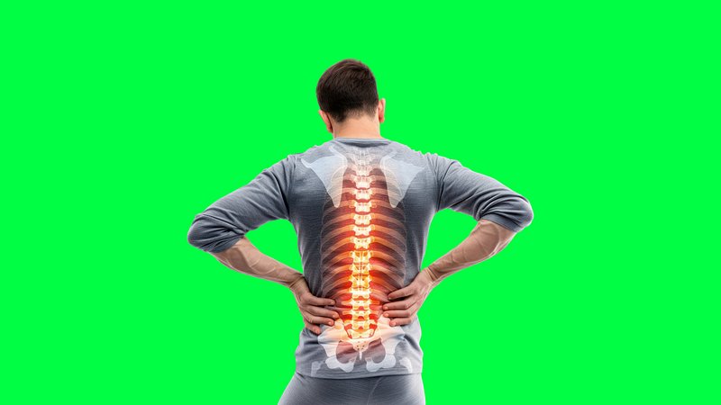 PNG Suffering lower back pain | Free PNG - rawpixel