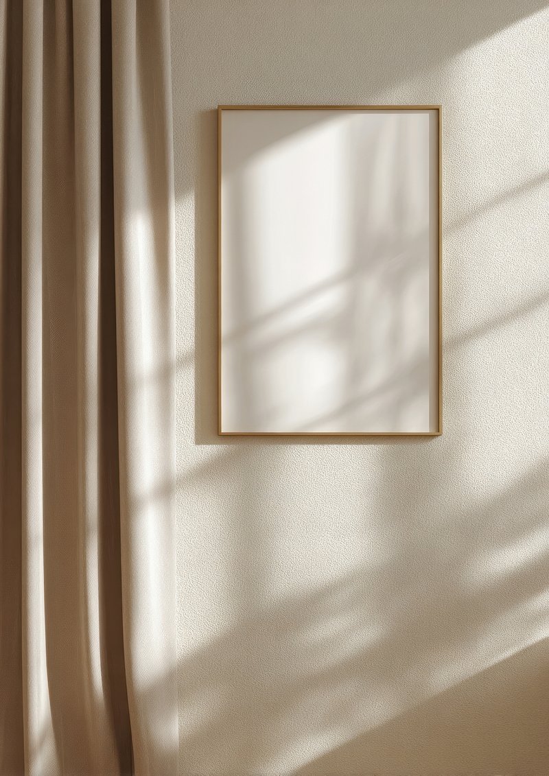 Minimalist frame with sunlight shadows | Free Photo - rawpixel