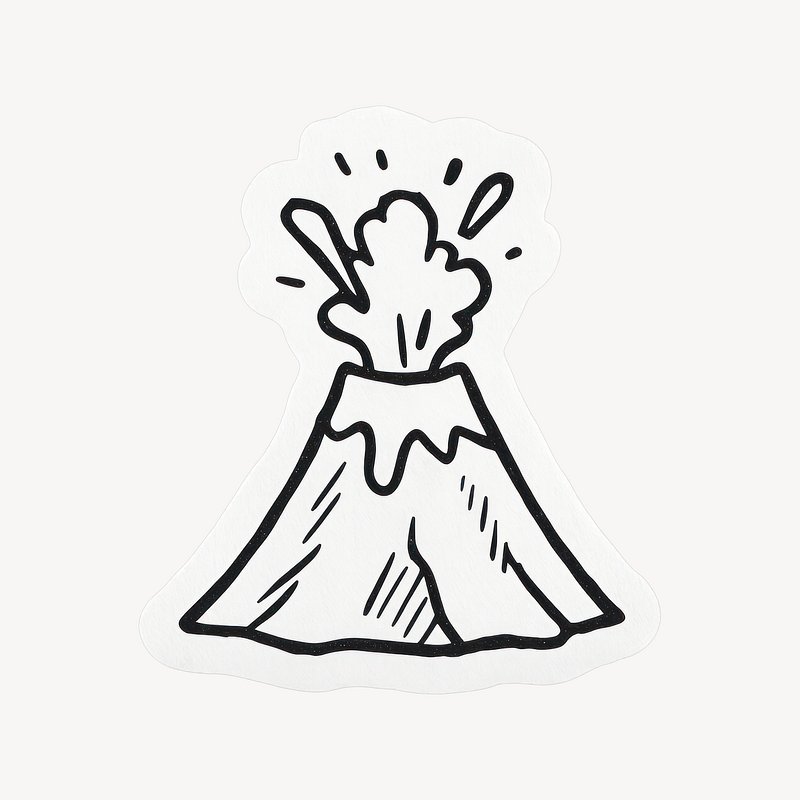 Cartoon Volcano Images | Free Photos, PNG Stickers, Wallpapers ...