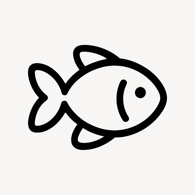 Fish Outline Images | Free Photos, PNG Stickers, Wallpapers ...
