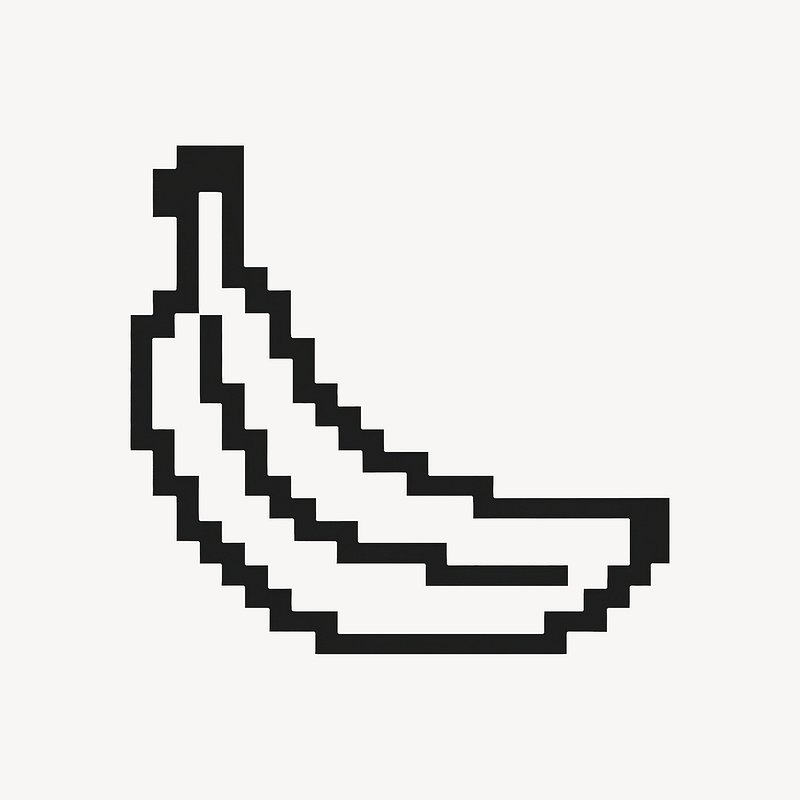 Pixel Banana Images | Free Photos, PNG Stickers, Wallpapers ...