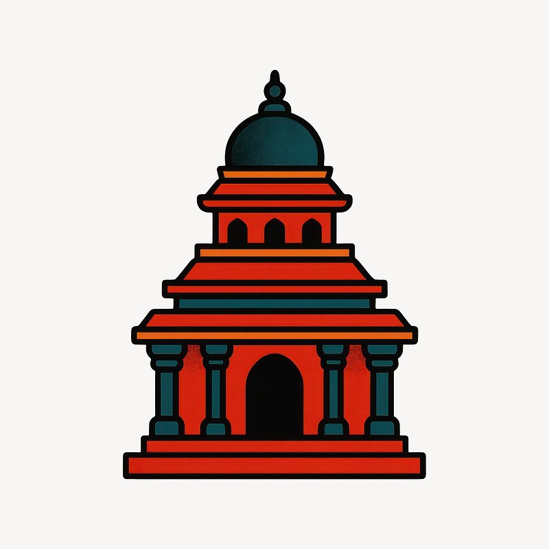 Hindu Temples Building Art Architecture Isolated Images | Free Photos ...
