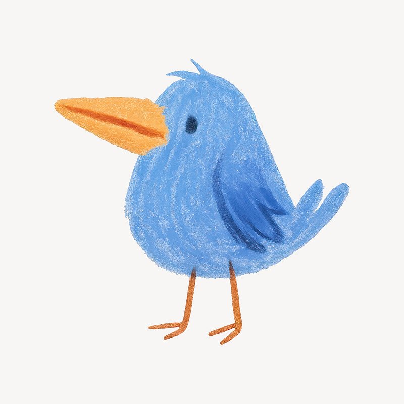 Bluebird Drawing Cartoon Images | Free Photos, PNG Stickers, Wallpapers ...