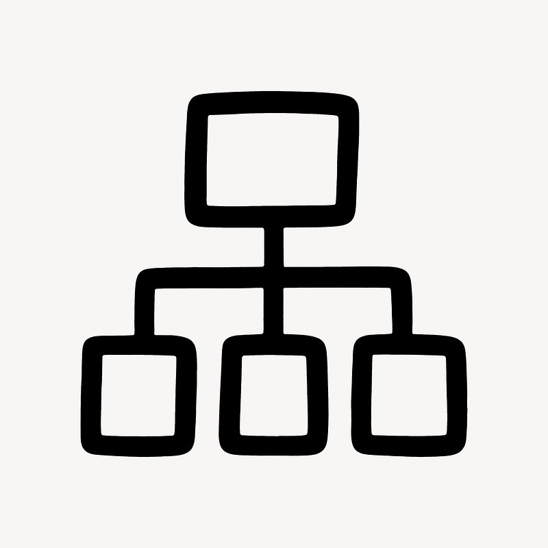 Organization Chart Illustration Business Design Style Images | Free ...