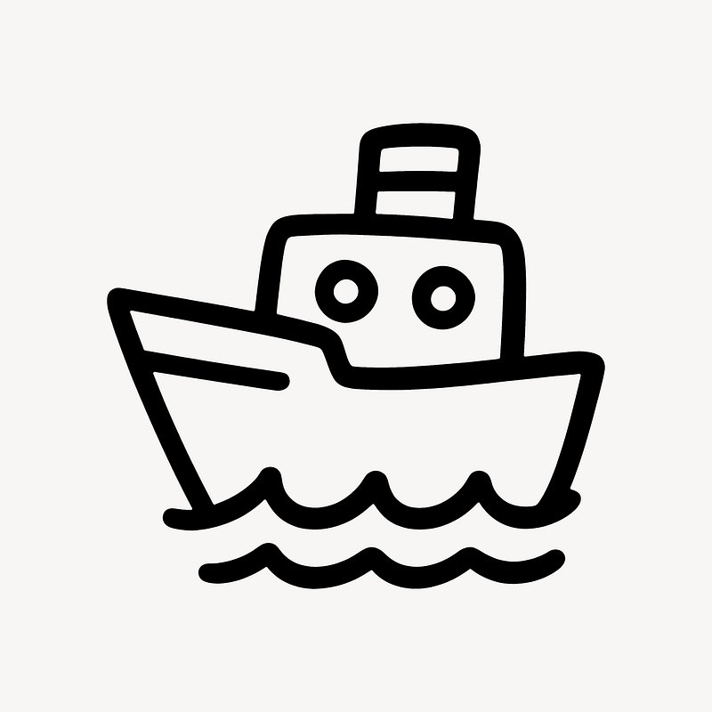 Simple boat icon illustration | Free Photo Illustration - rawpixel
