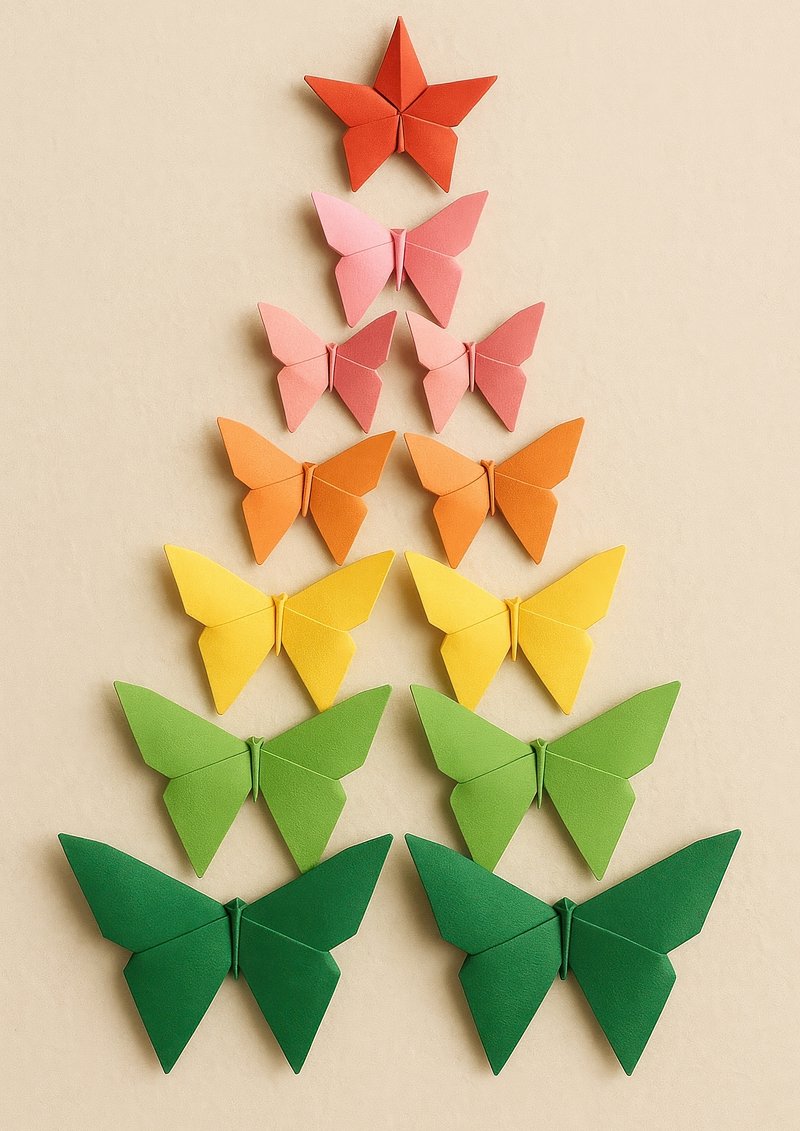Butterfly+origami Pattern Images | Free Photos, PNG Stickers ...