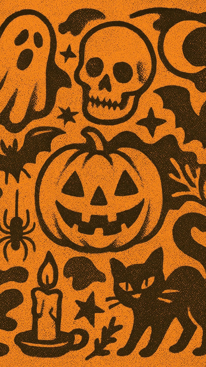 Bats Wallpaper Design Vintage Halloween Texture Images | Free Photos ...