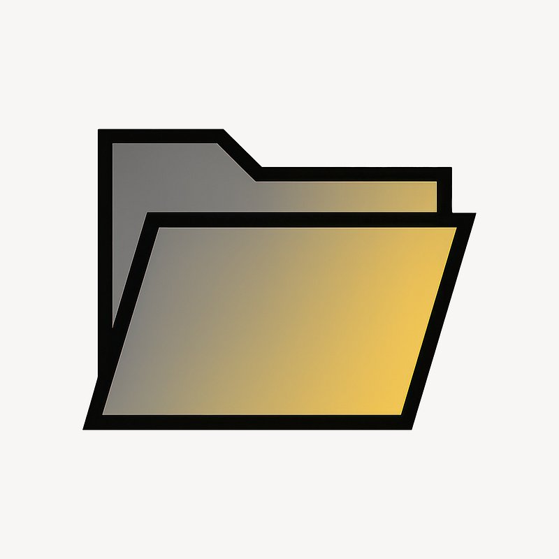 Files Folder Design Black Images | Free Photos, PNG Stickers ...