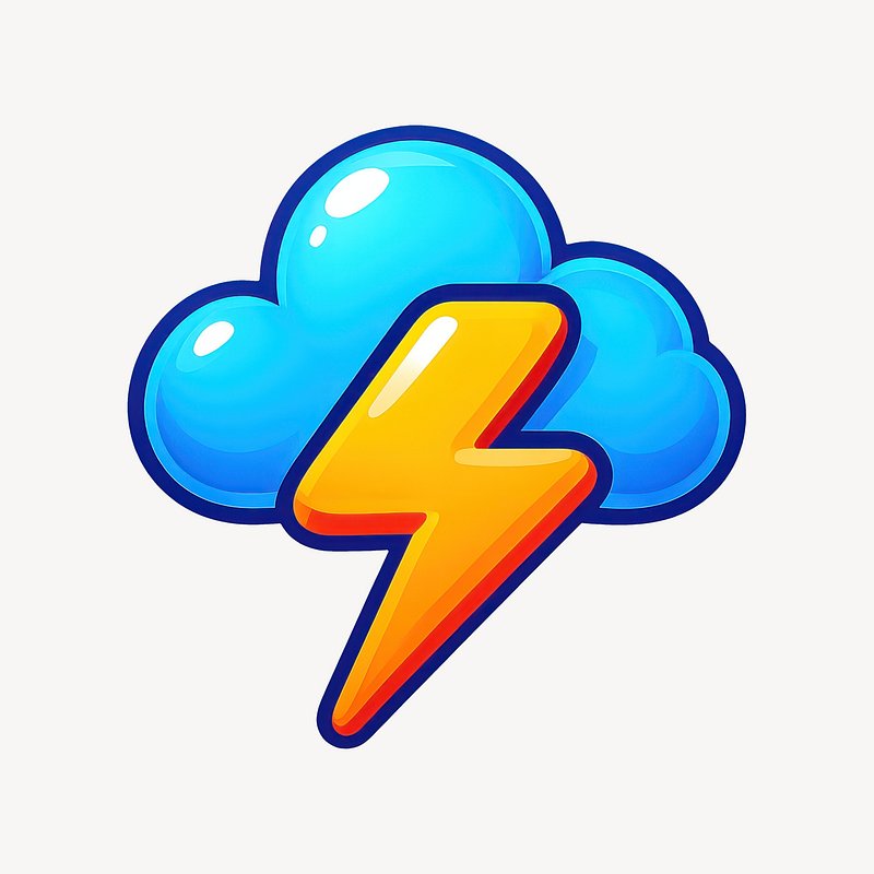 Cartoon Storm Lightning Images | Free Photos, PNG Stickers, Wallpapers ...
