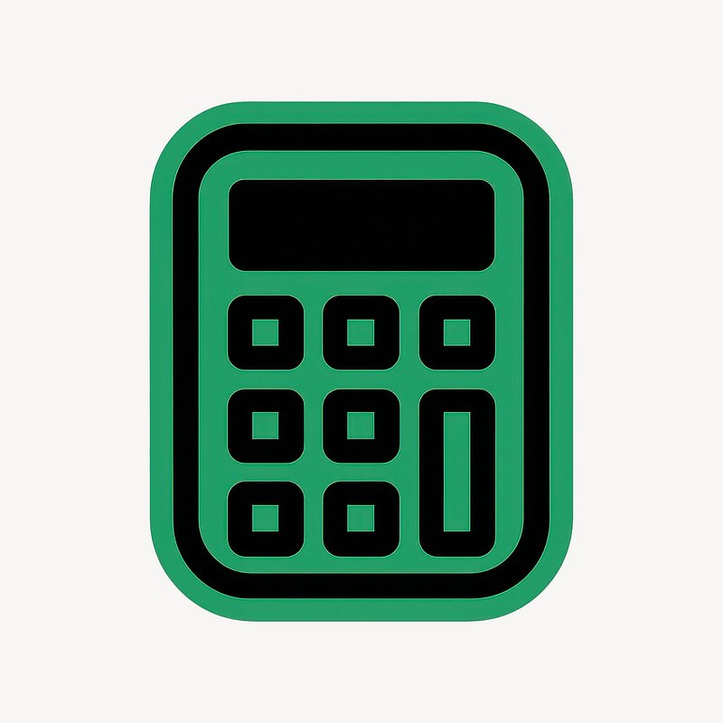 Maths In Technology Graphic Calculator Mathematics Icon Images | Free ...