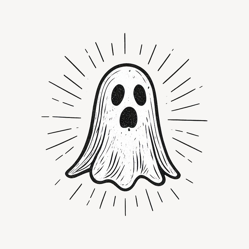 Ghost Draw Halloween Images | Free Photos, PNG Stickers, Wallpapers ...