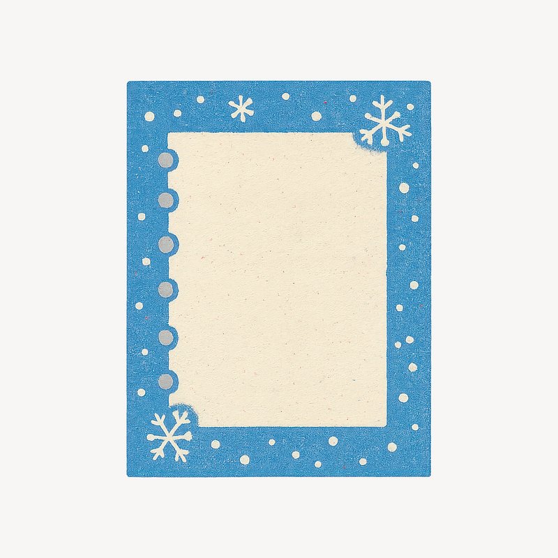 Snowflake+texture+border Cute Images | Free Photos, PNG Stickers ...