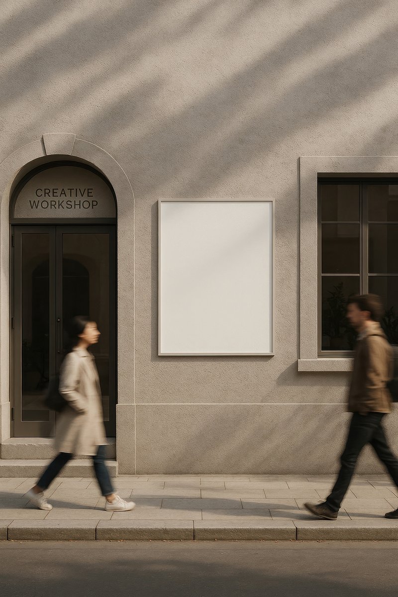 Motion Blur Of Walking People Architecture Poster Images | Free Photos ...