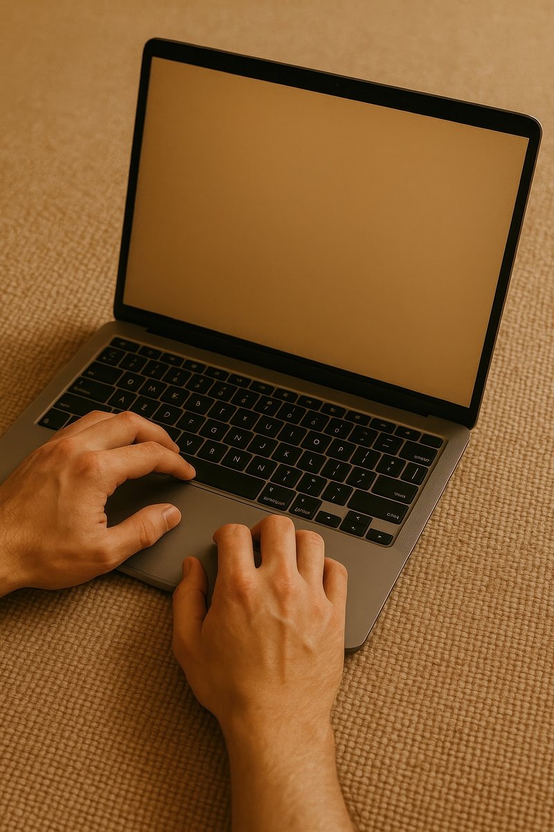 Laptop In Hand Computer Mockup Workspace Typing Images | Free Photos ...
